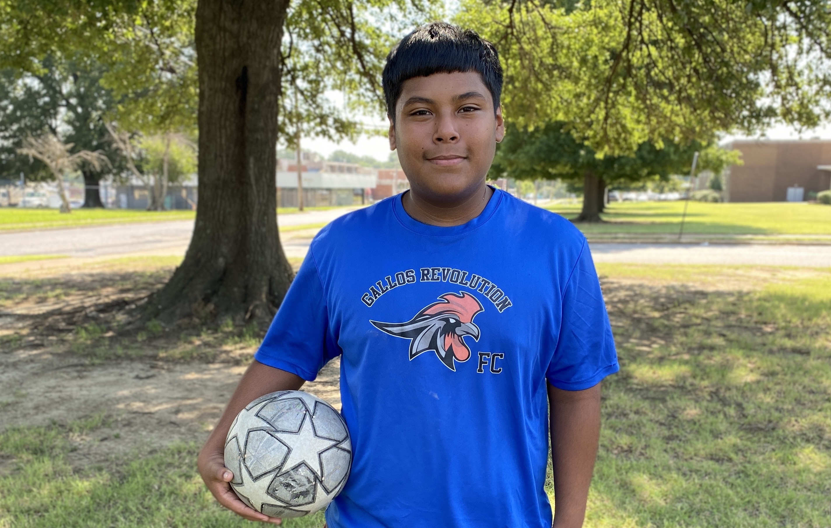 Student at Colonial Middle Excels in Academics and Athletics Simultaneously