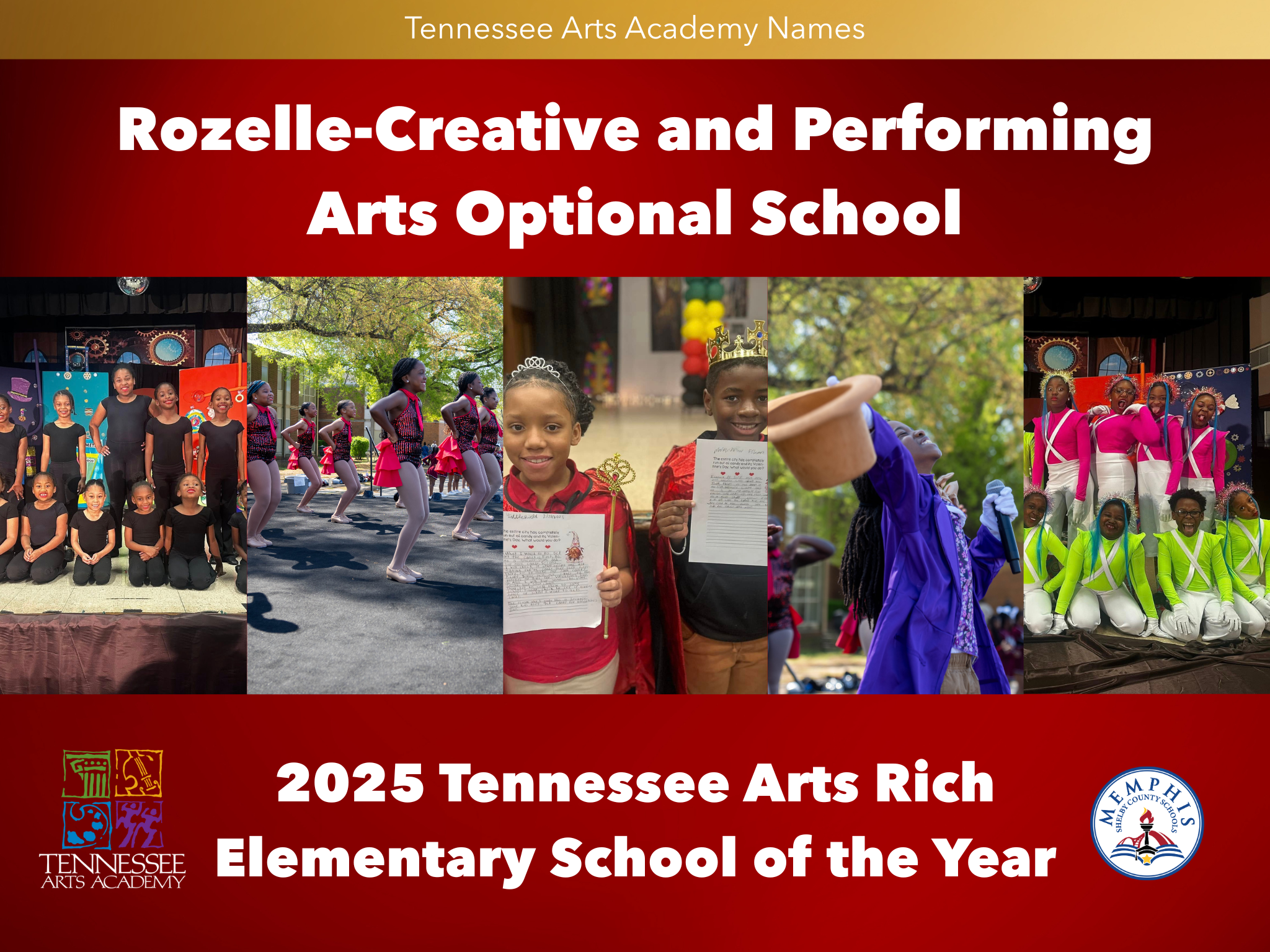 Celebrating Excellence: Rozelle Elementary Honored for Artistic Achievement