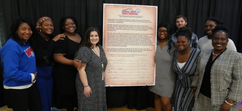 MSCS Inaugural New Teachers Signing Day